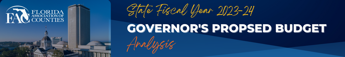 Governor’s Proposed Budget Analysis – State Fiscal Year 23-24 – Florida ...